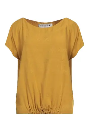 SHIRTAPORTER Woven Top - Yellow