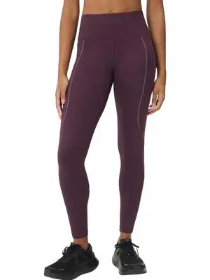 Sweaty Betty Therma Boost Pocketed 7/8 Running Leggings - Neptune Purple