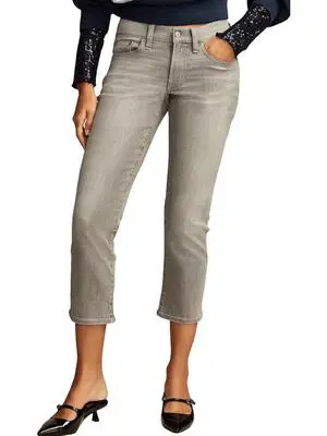 Lucky Brand Sweet Crop Jeans - Pebble Grey Wash