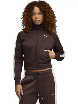 PUMA T7 Short Track Jacket - Brown
