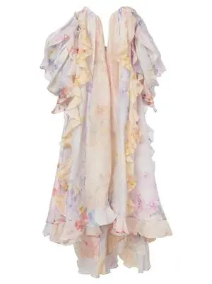Zimmermann Crush Maxi Dress - Multicoloured