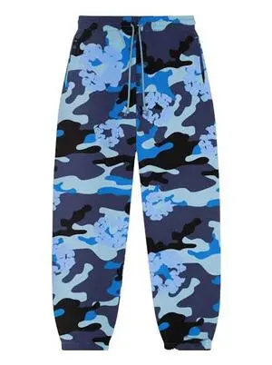 DENIM TEARS Denim Tears The Cotton Wreath Sweatpant Blue Camo