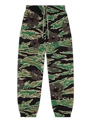 DENIM TEARS The Cotton Wreath Sweatpant Green Camo