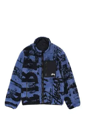 StÜssy Sherpa Reversible Printed Jacket - Multicolor