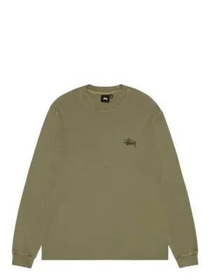 StÜssy Basic Stock Long-sleeve Thermal 'olive - Green