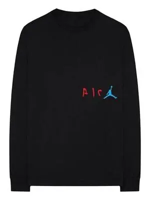 TRAVIS SCOTT X Long-sleeve T-shirt I - Black