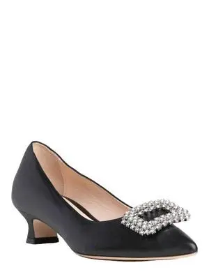 BEAUTIISOLES Elsie Pointed Toe Pump - Black