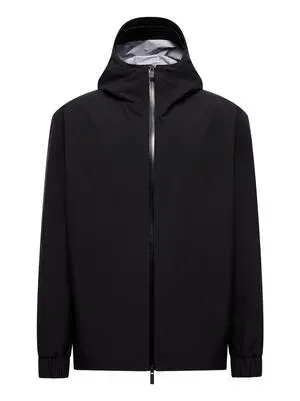 Moncler Bise Hooded Rain Jacket - Black
