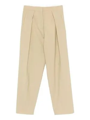 Moncler Logo-patch Trousers - Neutrals