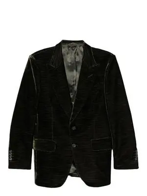 TOM FORD Velvet Blazer - Green