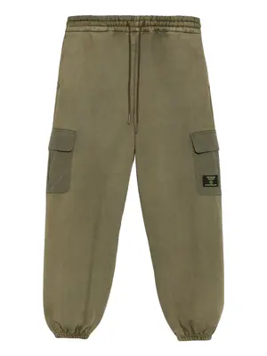 PEACE AND AFTER Cargo Track Pants - Green