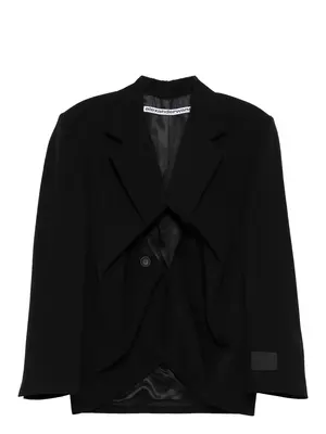 Alexander Wang Exaggerated Blazer - Black