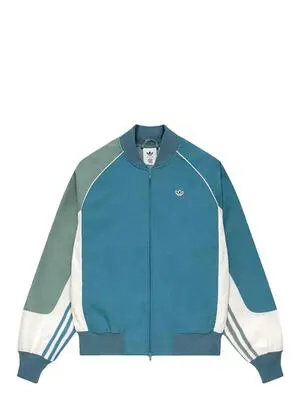 Adidas X Clot Edison Chen Collegiate Jacket - Blue