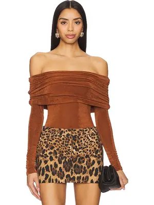 SEROYA Nora Top - Toffee
