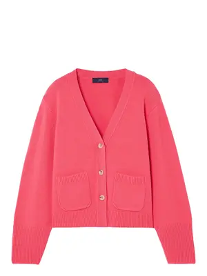 Arch4 Janelle Cashmere Cardigan - Pink