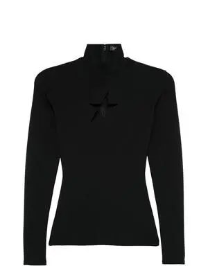 MUGLER Star Top - Black