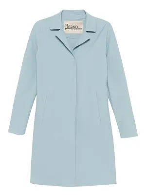 Herno Single-breasted Coat - Blue