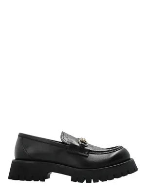 Gucci Horsebit-detail Loafers - Black