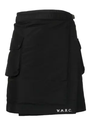WHITE MOUNTAINEERING Wrap Cargo Shorts - Black