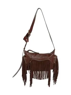 Dsquared2 Leather Shoulder Bag - Brown