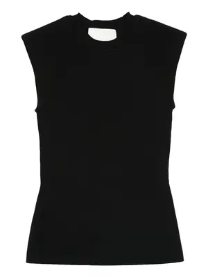 3.1 Phillip Lim Knitted Vest - Black