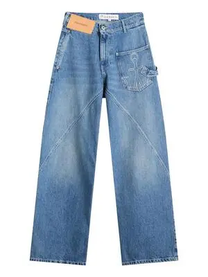 JW Anderson Twisted Workwear Jeans - Light Blue