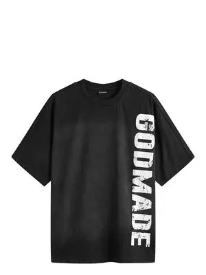 GOD MADE Side Logo T-shirt - Black