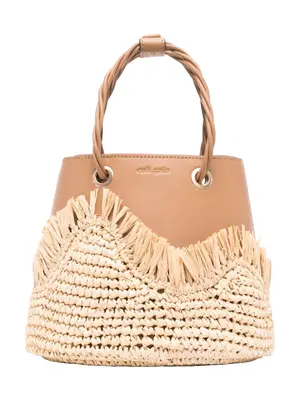 Cult Gaia Jojo Bucket Bag - Neutrals