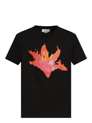 Alexander McQueen Printed T-shirt - Black