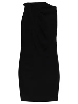 Alexander McQueen Wool Mini Dress - Black