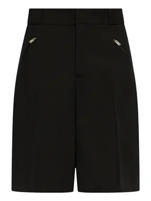 Alexander McQueen Wool Tailored Shorts - Black