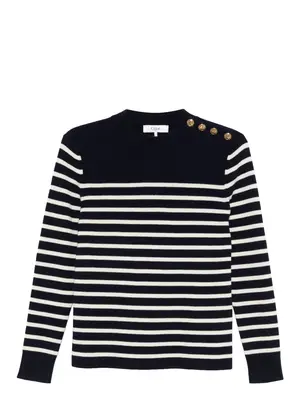 Chloé Striped Sweater - Blue
