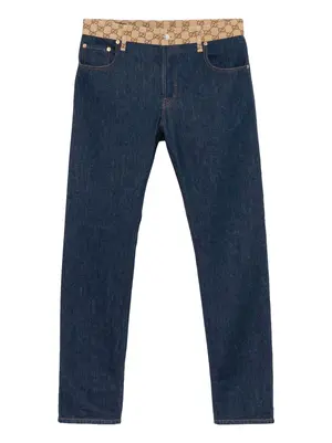 Gucci Tapered Jeans - Blue
