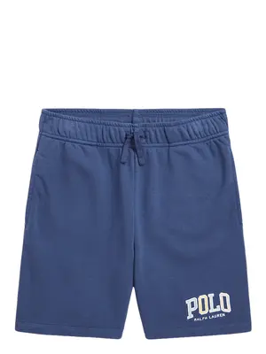 Ralph Lauren Logo French Terry Short Light Navy