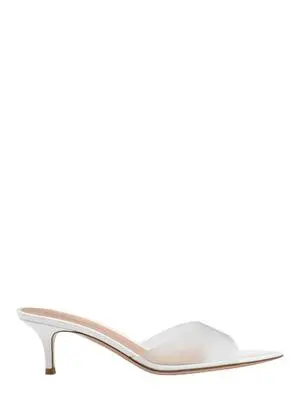 GIANVITO ROSSI Elle 55 Mules - White