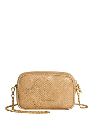 GOLDEN GOOSE Mini Star Cross Body Bag - Neutrals