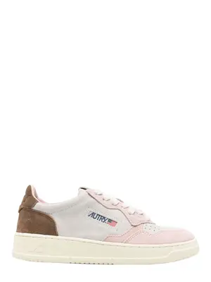 AUTRY Medalist Lace-up Sneakers - Pink