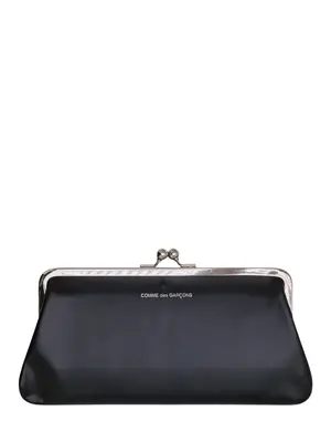 Comme Des Garçons Kiss-clasp Purse - Black
