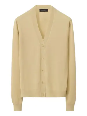 Fabiana Filippi Fine-knit Cardigan - Gold