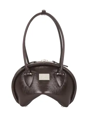 Acne Studios Bowlina Small Bag - Chocolate Brown