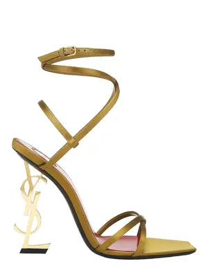 Saint Laurent Opyum Sandals - Cuba Gold
