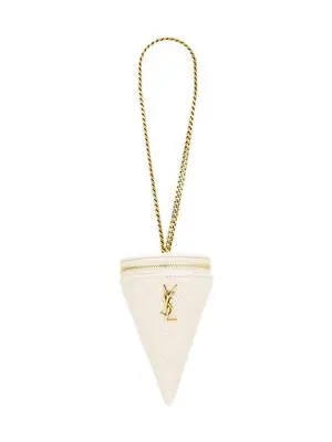 Saint Laurent Bag Charm - Crema Soft