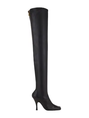 Khaite Eva Over The Knee Boot - Black