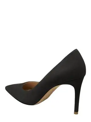 STUART WEITZMAN Suede Pumps - Black