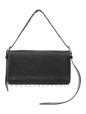 Alexander Wang Ricco Medium Studded Leather Shoulder Bag - Black