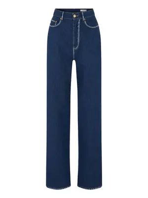 Nina Ricci Straight-leg Jeans - Blue