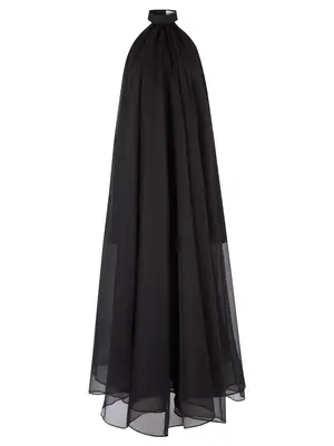 NINA RICCI Nina Ricci Halterneck Sheer Gown