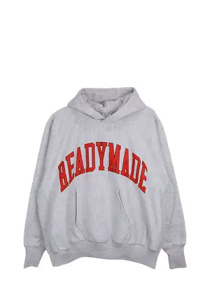 Readymade Logo-print Hoodie - Grey