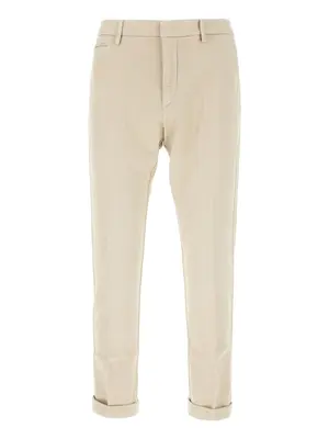 DONDUP Tapered Trousers - Neutrals