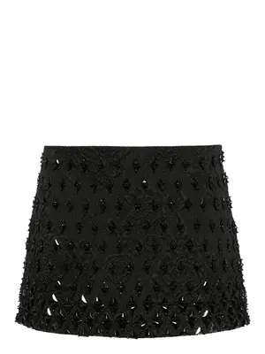 AMEN AMEN Jacquard Mini Skirt